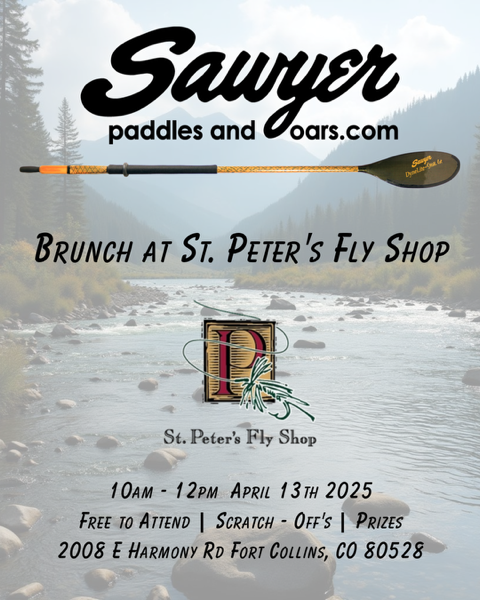 Brunch with Sawyer Oars @ St. Peter's South Shop – St. Peter's Fly Shop