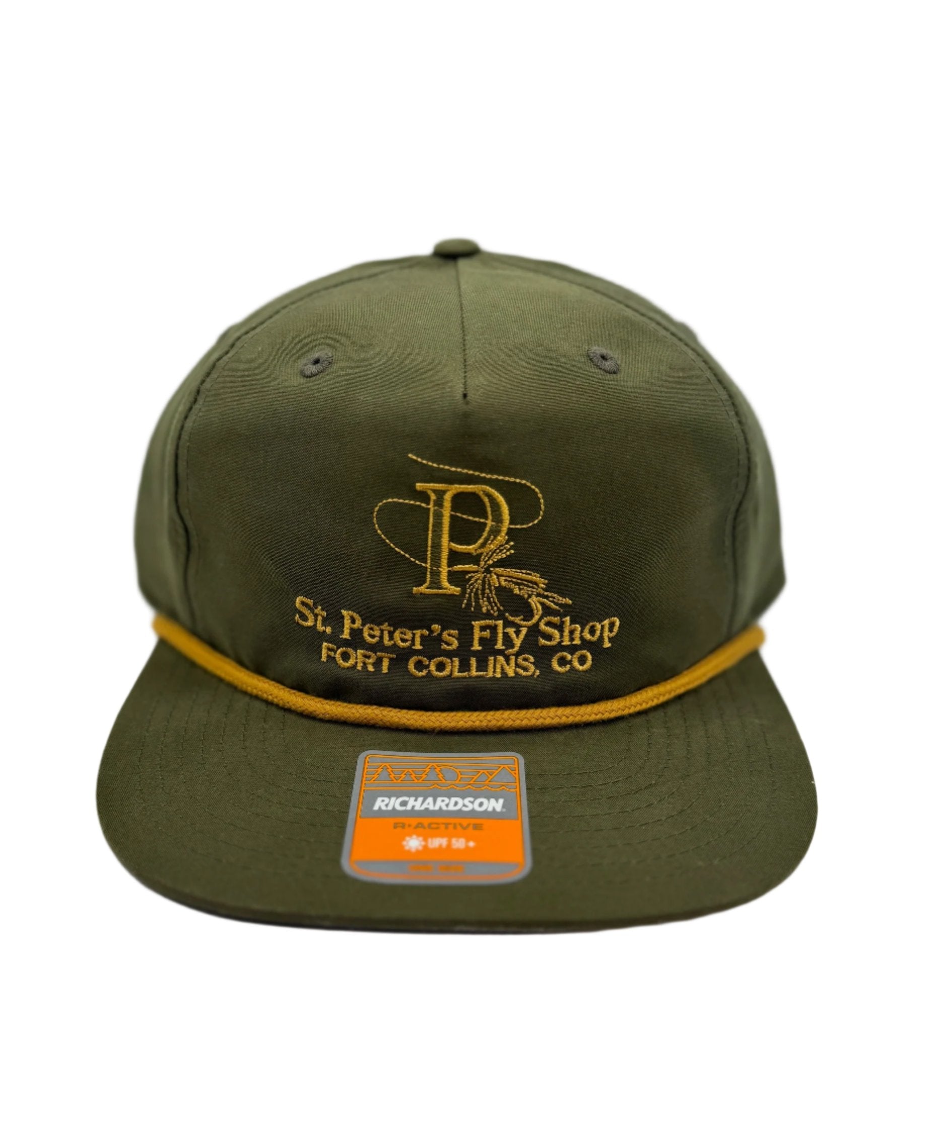 Richardson Sports St. Peter's Classic Solid Gold Logo Umpqua Hat Loden ...
