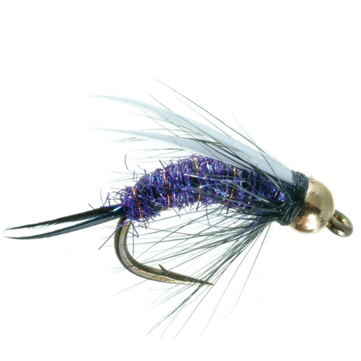 Purple Prince Gold Bead Nymph – St. Peter's Fly Shop
