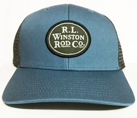 Winston Double Haul Trucker Hat Steel Blue – St. Peter's Fly Shop